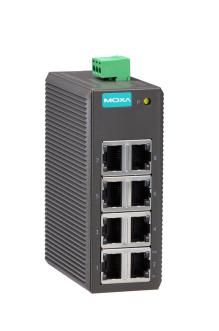 China MOXA EDS-208A-S-SC Unmanaged Industrial Ethernet Switch 7 RJ45 Ports 1 100BaseFX Single Mode SC Port 40 km for sale