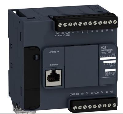 China Schneider TM241CE24R Modicon M241 PLC 24V DC 14 Inputs 10 Outputs 256KB Memory for sale