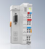 China Beckhoff EK1100 EtherCAT Coupler 24V DC DIN Rail Mount 100 Mbps for sale