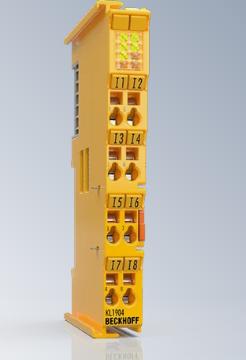 China Beckhoff KL3064 4-Channel Analog Input Module 0-10V 12 Bit for DIN Rail Mounting for sale