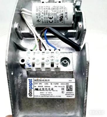China ebm-papst 8556NR AC Axial Fan 80x80x38mm 230V 2800 RPM Ball Bearing Reverse Rotation for sale