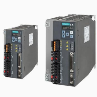 China SINAMICS V90 6SL3210-5FB10-8UA0  is a 0.75 kW servo drive with pulse-train and analog control, suited for straightforward positioning and speed control in small to mid-range automation. for sale