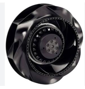 China ebm-papst R2E175-AE50-01 Centrifugal Backward Curved Fan 230V AC 90W 1100m³/h for sale