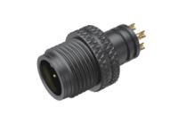 China M12-A03-SK-Intrako Waterproof Overmolded 3 Pin M12 Circular Connectors Cable Assembly for sale