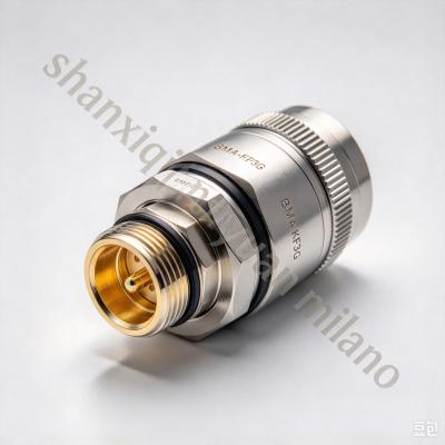 China BMA-KFB3G High Frequency Microwave Connectors BMA K Series Gold Plated Flange Female for sale