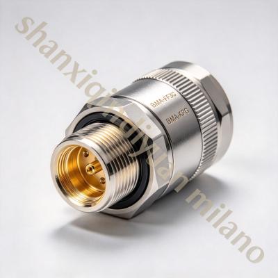 China BMA-KFB3G High Frequency Microwave Connectors BMA K Series Bulkhead Female Receptacle for sale