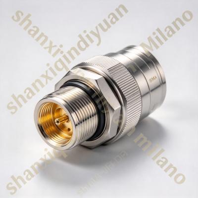 China BMA-JFD High Frequency Microwave Connectors BMA K Series Flange Mount Microstrip Male Plug for sale