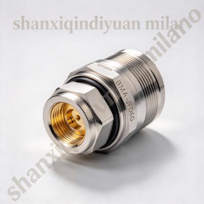 China BMA-JFD6G High Frequency Microwave Connectors BMA K Series Flange Microstrip Male 0-18GHz for sale