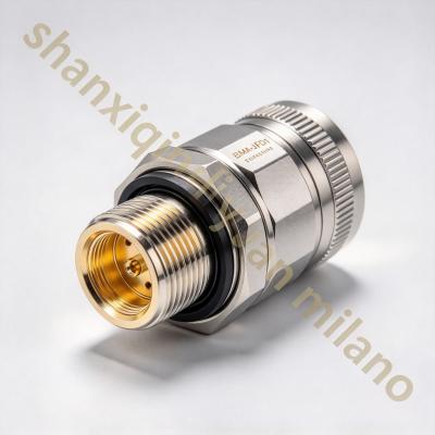 China BMA-JFD1 High Frequency Microwave Connectors BMA K Series Flange Microstrip Male 0.1mm Projection for sale