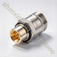 China BMA-JFD2G High Frequency Microwave Connectors BMA K Series Extended Flange Microstrip Male Gold Plated for sale