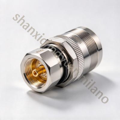China BMA-JFD9G High Frequency Microwave Connectors BMA K Series Gold Plated Flange Male for sale
