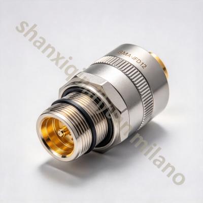 China BMA-JFD12 High Frequency Microwave Connectors BMA K Series Flange Mount Male Plug 50Ohm for sale
