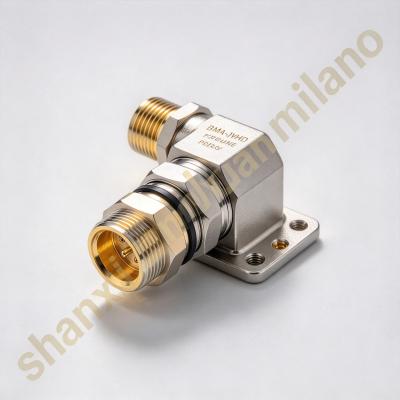 China BMA-JWHD High Frequency Microwave Connectors BMA K Series Glass Sealed Right Angle Male for sale