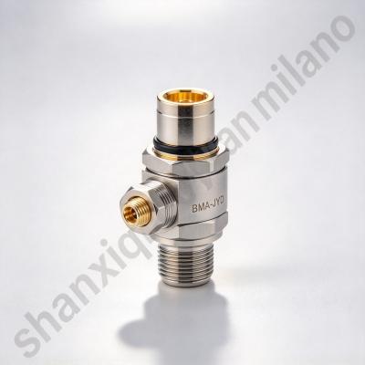 China BMA-JYD High Frequency Microwave Connectors BMA K Series Screw In Straight Microstrip Male for sale