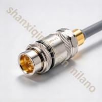 China BNC-J5 Male Straight Cable Plug RF Coaxial Connectors 50 Ohm for SYV-50-3 Video Signal Cable for sale