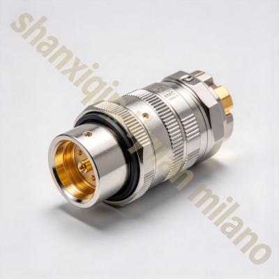 China BNC-J21 Flexible Cable Straight Plug Male RF Coaxial Connectors 50 Ohm for SYV-50-4 Feeder for sale