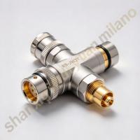 China BNC-JW3Y Right Angle Crimp Male Plug RF Coaxial Connectors 50 Ohm for SYV-50-2-1 Signal Cable for sale