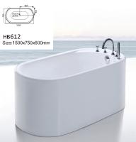 China Bathtubs, freestanding Bathtub without faucet , hand shower HB612 for sale
