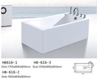 China Bathtubs, freestanding Bathtub without faucet , hand shower HB616 for sale