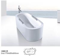 China Bathtubs, freestanding Bathtub without faucet , hand shower HB619 for sale