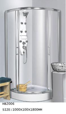 China Aluminum frame shower room ,bathroom,shower enclosure, shower door HB2006 1000X1000X1800 for sale