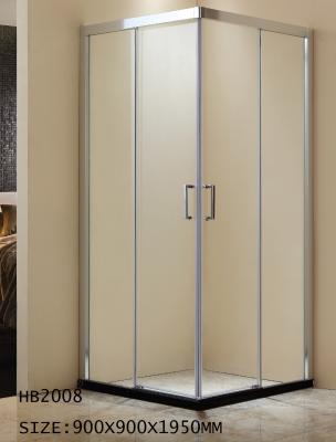 China Aluminum frame shower room ,bathroom,shower enclosure, shower door HB2008 900X900X1950MM for sale