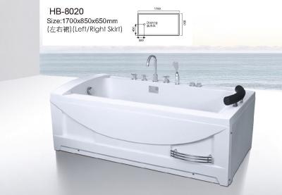 China Sanitary ware, Bathtubs, Jacuzzi, Massage bathtub,WHIRLPOOL HB8020 1700X850X650 for sale