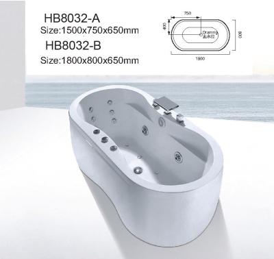 China Sanitary ware, Bathtubs, Jacuzzi, Massage bathtub,WHIRLPOOL  HB8032 for sale
