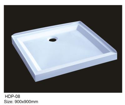 China Acrylic shower tray, shower basin,acrylic shower base HDP-08 for sale