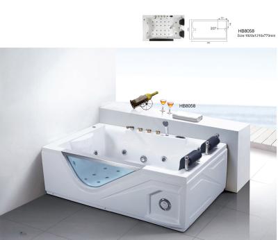 China Sanitary ware, Bathtubs, Jacuzzi, Massage bathtub,WHIRLPOOL HB8058 1920X1210X770 for sale