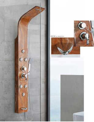 China Aluminium shower column/shower panel HDB-1503 1600X200X75 for sale