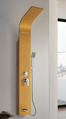 China Aluminium shower column/shower panel HDB-1517 1600X200X75 for sale