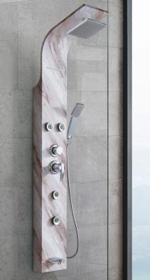 China Aluminium shower column/shower panel HDB-1527 1600X200X75 for sale
