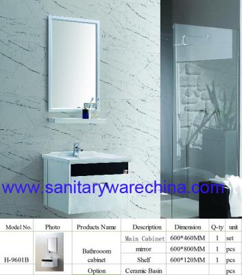 China Modern Alunimun bathroom cabinet / aluminum alloy bathroom cabinet/Mirror Cabinet/ H-9601B for sale