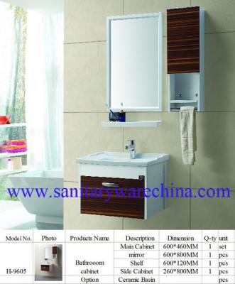 China Modern Alunimun bathroom cabinet / aluminum alloy bathroom cabinet/Mirror Cabinet /H-9605 for sale