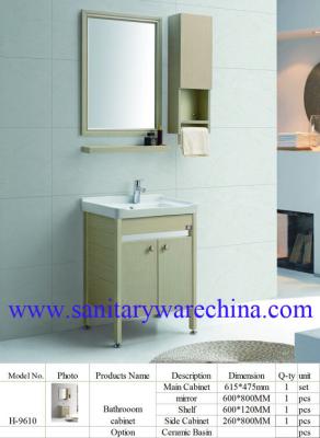 China Modern Alunimun bathroom cabinet / aluminum alloy bathroom cabinet/Mirror Cabinet /H-9610 for sale
