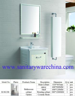 China Modern Alunimun Bathroom Vanity/ aluminum alloy bathroom cabinet/Mirror Cabinet /H-9613B for sale
