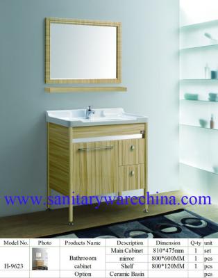 China Modern Alunimun Bathroom Vanity/ aluminum alloy bathroom cabinet/Mirror Cabinet /H-9623 for sale