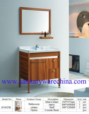 China Modern Alunimun Bathroom Vanity/ aluminum alloy bathroom cabinet/Mirror Cabinet /H-9623B for sale