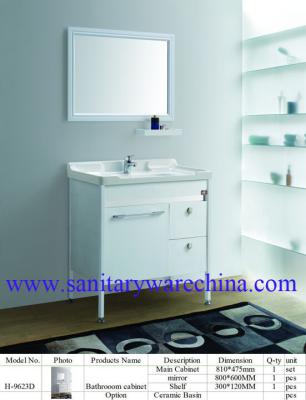 China Modern Alunimun Bathroom Vanity/ aluminum alloy bathroom cabinet/Mirror Cabinet /H-9623D for sale