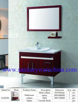 China Modern Alunimun Bathroom Vanity/ aluminum alloy bathroom cabinet/Mirror Cabinet /H-9625B for sale
