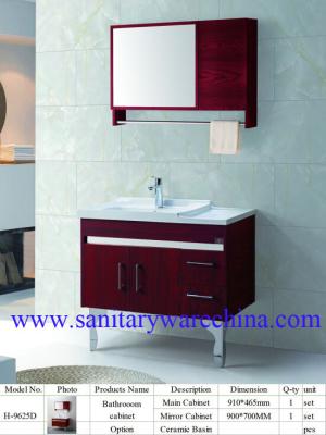 China Modern Alunimun Bathroom Vanity/ aluminum alloy bathroom cabinet/Mirror Cabinet /H-9625D for sale