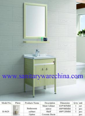 China Modern Alunimun Bathroom Vanity/ aluminum alloy bathroom cabinet/Mirror Cabinet /H-9629 for sale