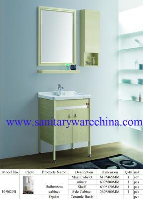 China Modern Alunimun Bathroom Vanity/ aluminum alloy bathroom cabinet/Mirror Cabinet /H-9629B for sale