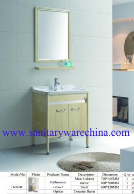 China Modern Alunimun Bathroom Vanity/ aluminum alloy bathroom cabinet/Mirror Cabinet /H-9630 for sale