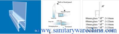 China Sealing Strips/waterproof strips/shower door seals/PVC Seal 003 for sale