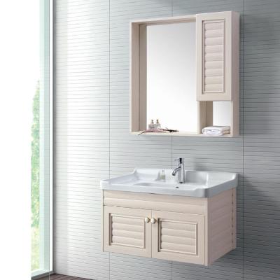 China Modern Alunimun Bathroom Vanity/ all aluminum bathroom cabinet/Mirror Cabinet /DB-8105 800X460mm for sale