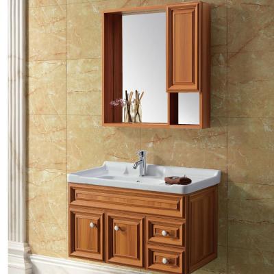 China Modern Alunimun Bathroom Vanity/ all aluminum bathroom cabinet/Mirror Cabinet /DB-8110 910X480mm for sale