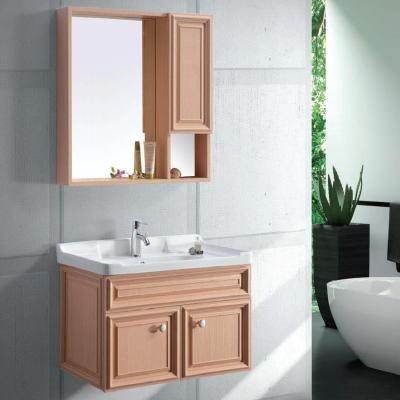China Modern Alunimun Bathroom Vanity/ all aluminum bathroom cabinet/Mirror Cabinet /DB-8112 800X460mm for sale