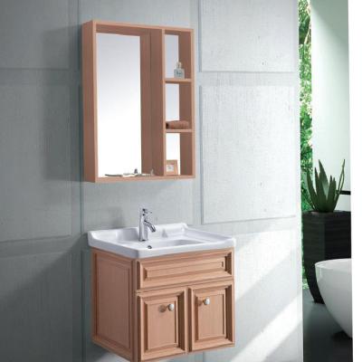 China Modern Alunimun Bathroom Vanity/ all aluminum bathroom cabinet/Mirror Cabinet /DB-8112B 800X460mm for sale